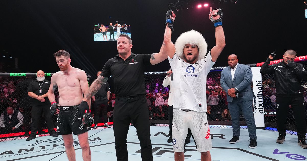 Umar Nurmagomedov defeats Cory Sandhagen via Unanimous Decision at UFC ...
